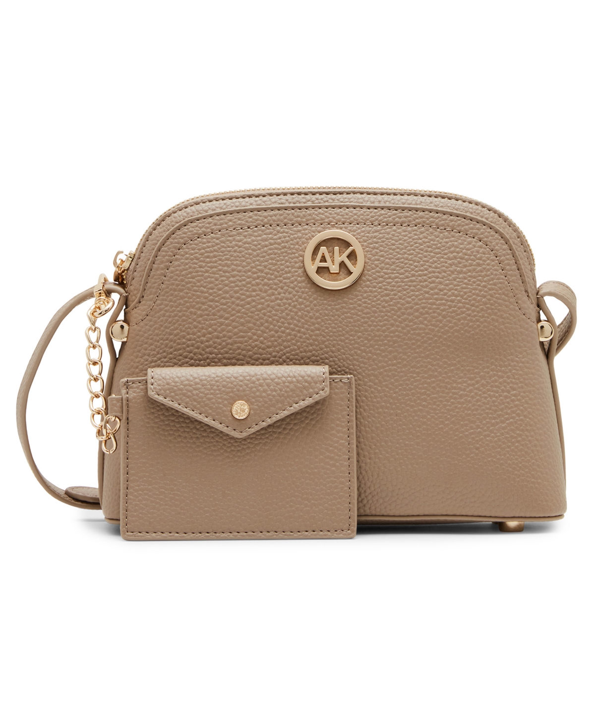 Click here for Anne Klein Dome Zip Top Detachable Card Case Cross... prices