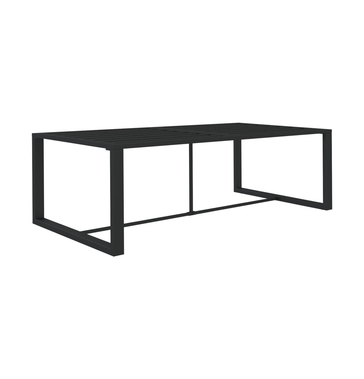 Click here for vidaXL Patio Dining Table Anthracite 47.2x23.6x26... prices