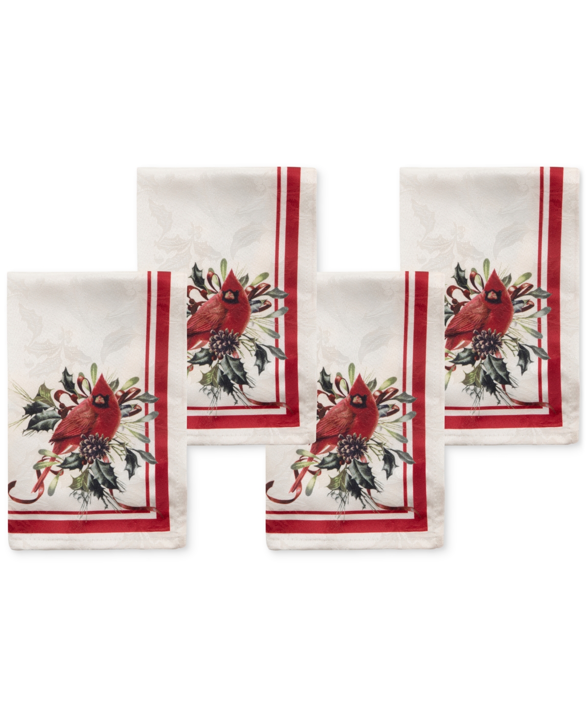 Click here for Lenox Holiday Winter Greetings Napkins  Set of 4 -... prices