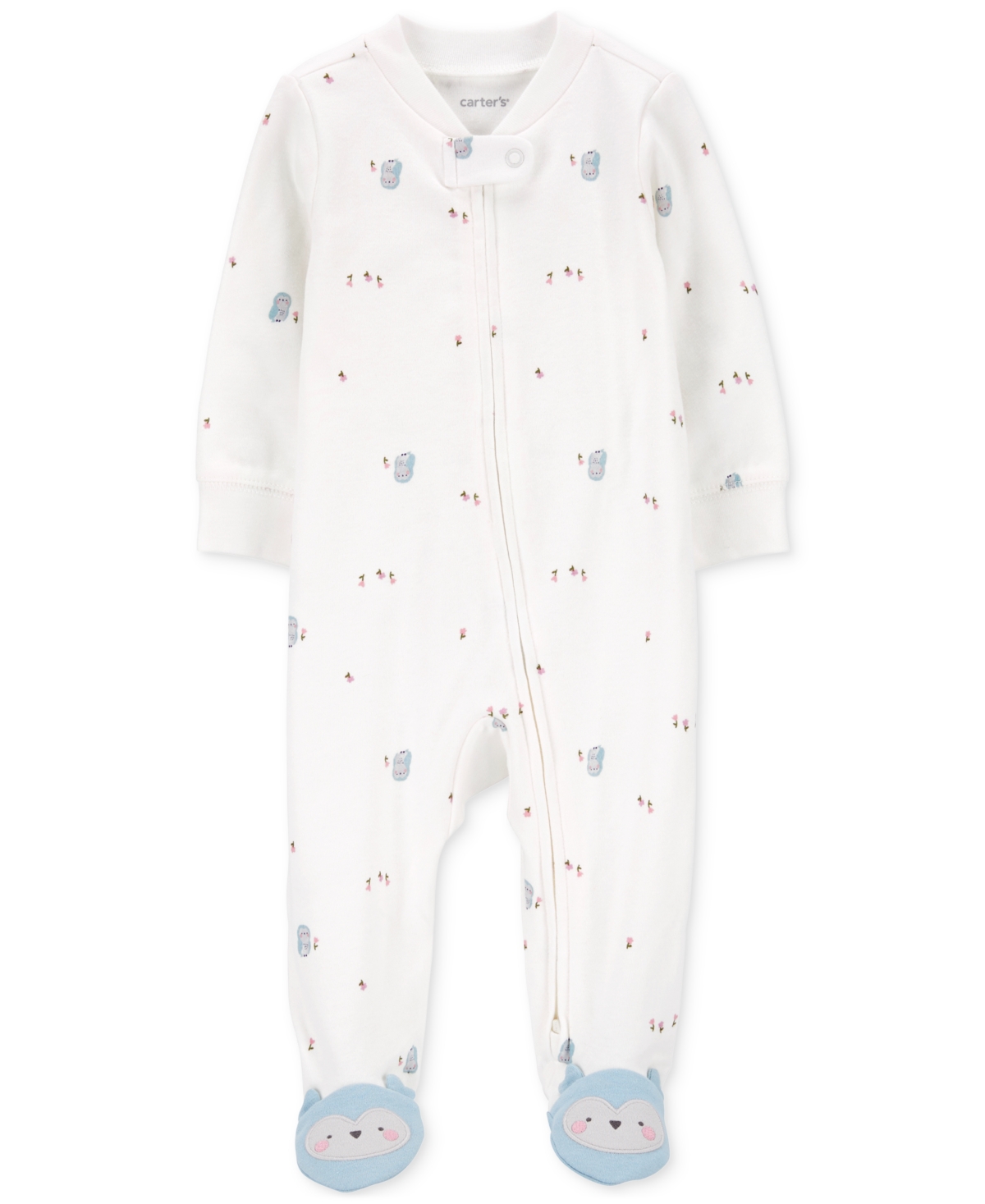 Click here for Carters Baby Boys and Baby Girl 2-Way-Zip Cotton S... prices