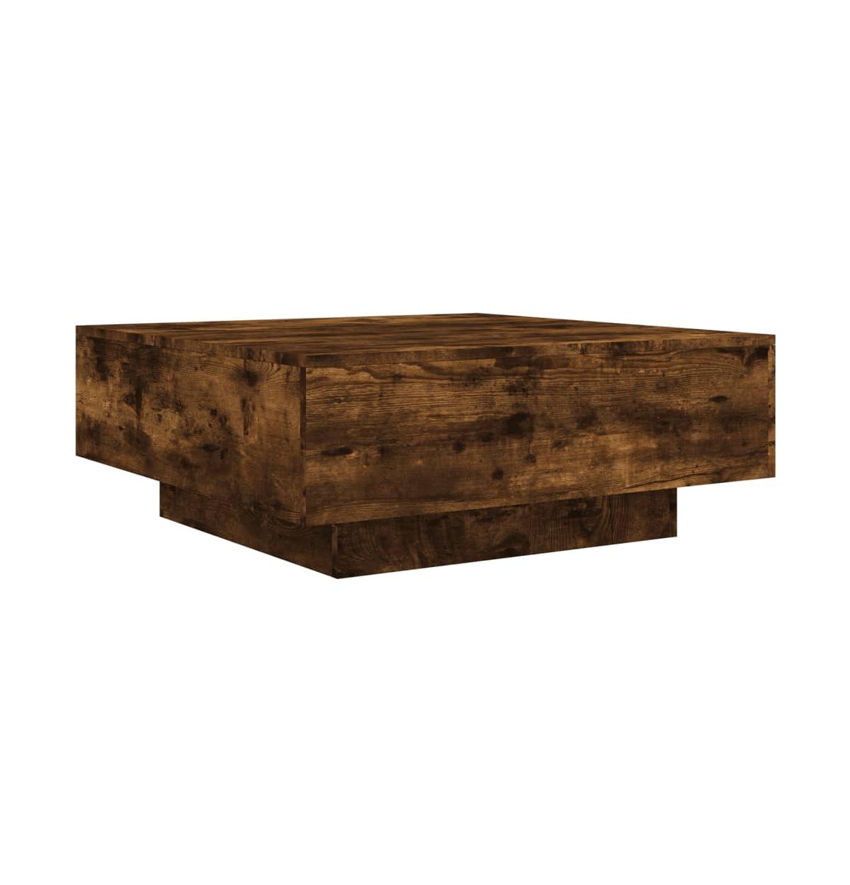 Click here for vidaXL Coffee Table Smoked Oak 31.5x31.5x12.2 Engi... prices