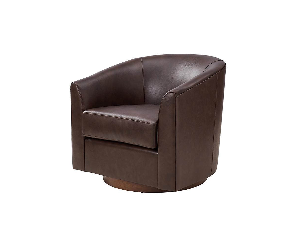 Click here for Althea Modern Swivel Barrel Chair with Sturdy Soli... prices
