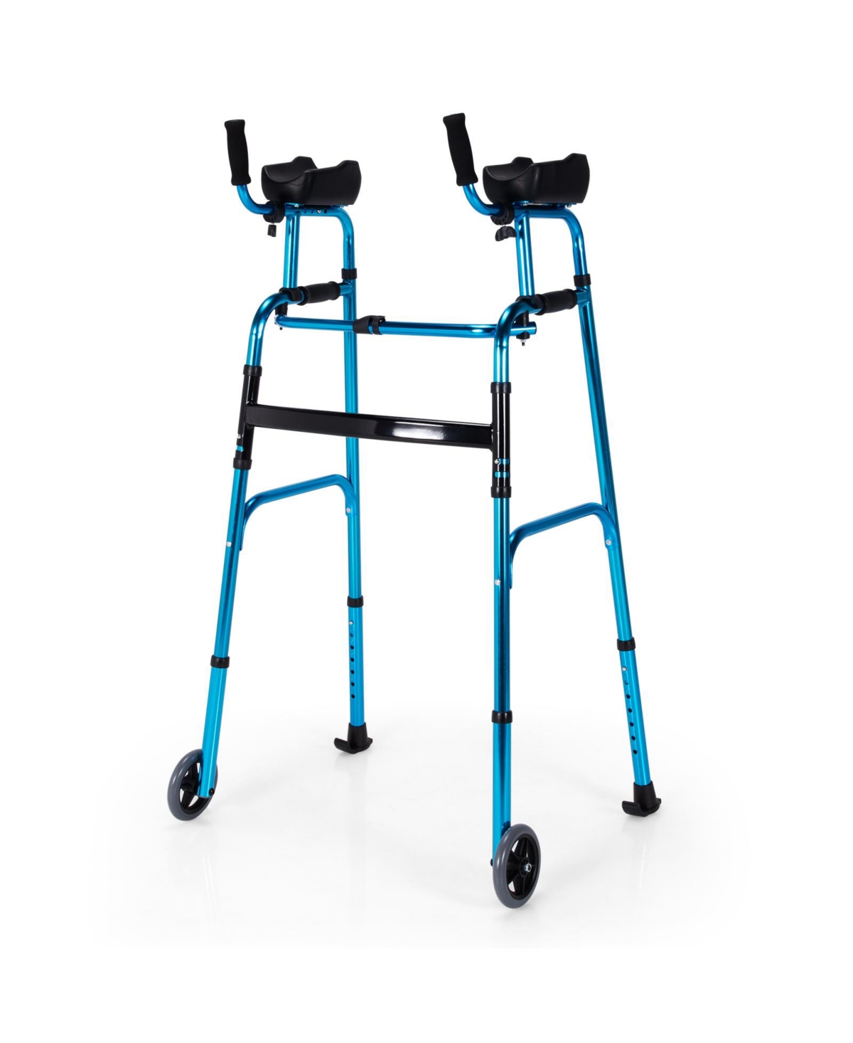 Click here for Sugift Folding Adjustable Aluminum Wheel Walking F... prices