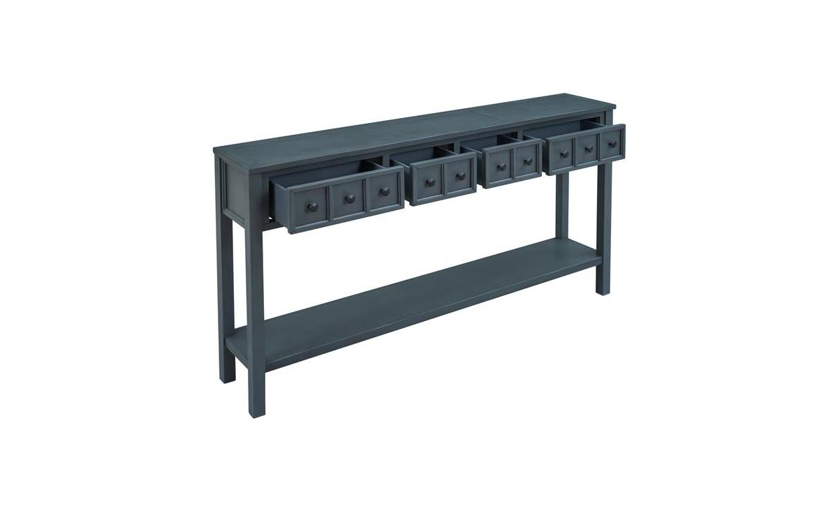 Click here for Slickblue Rustic Entryway Console Table  60 Long S... prices