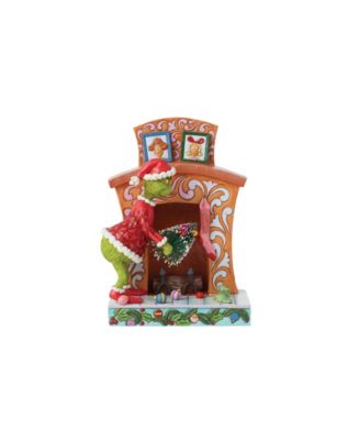 Jim Shore Grinch Pushing Tree Figurine - Macy's