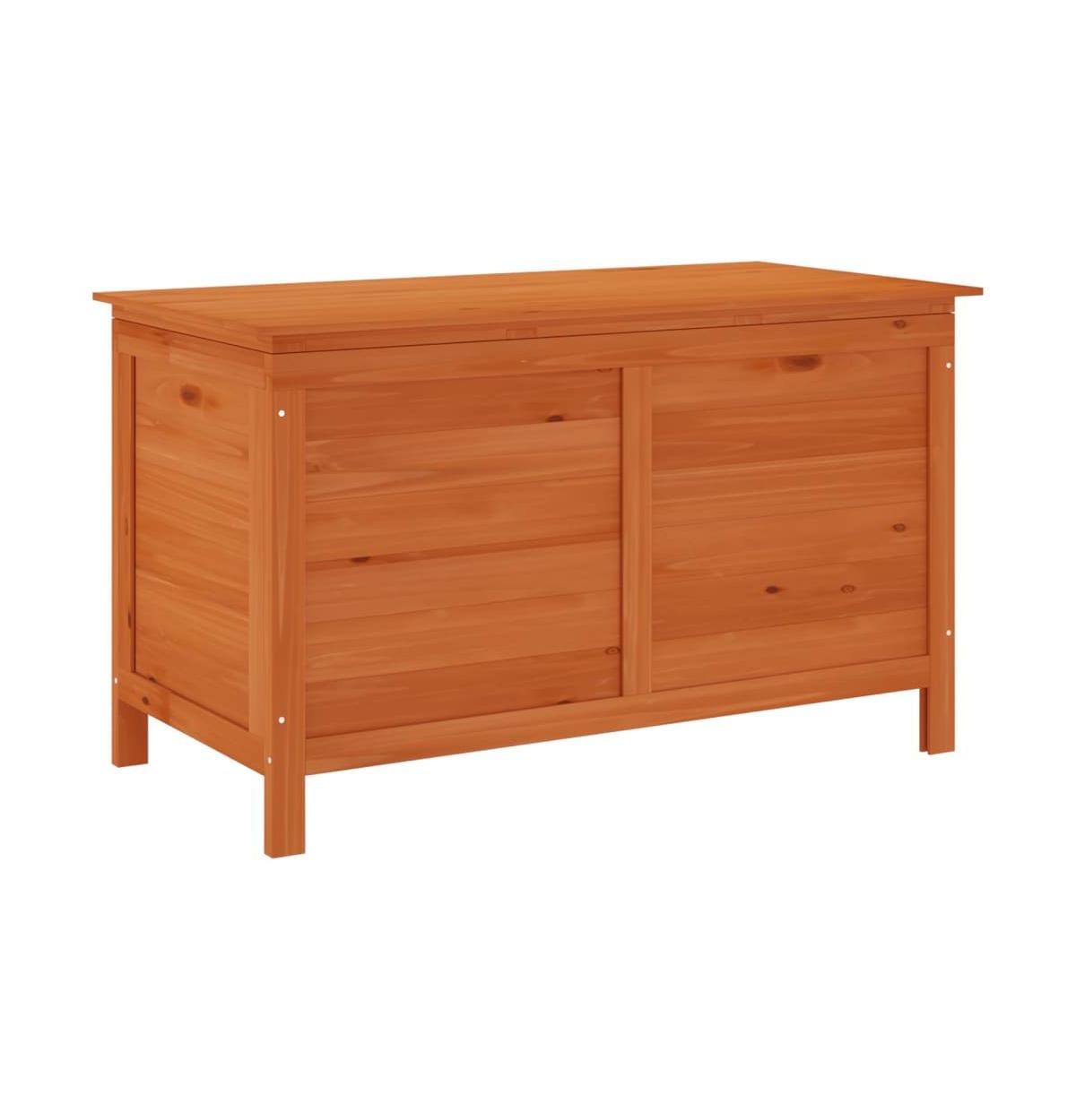 Click here for vidaXL Patio Storage Box 39x19.5x23 Solid Wood Fir... prices