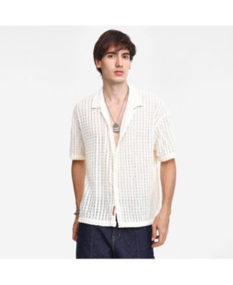 Campus Sutra Men's Polka Dot Shirt - Macy's