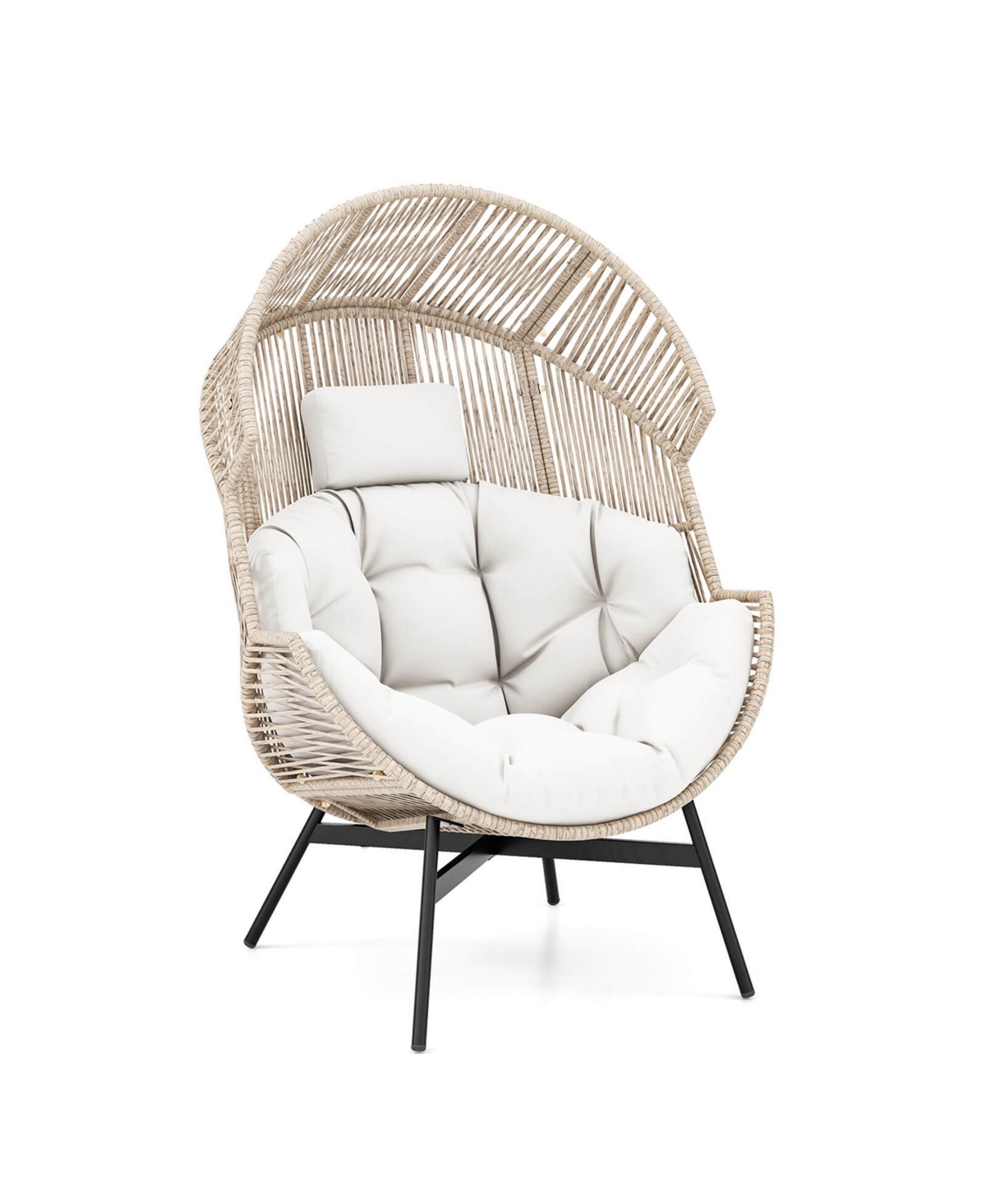 Click here for Oversized Egg Style Chair with Cushions & Headrest... prices
