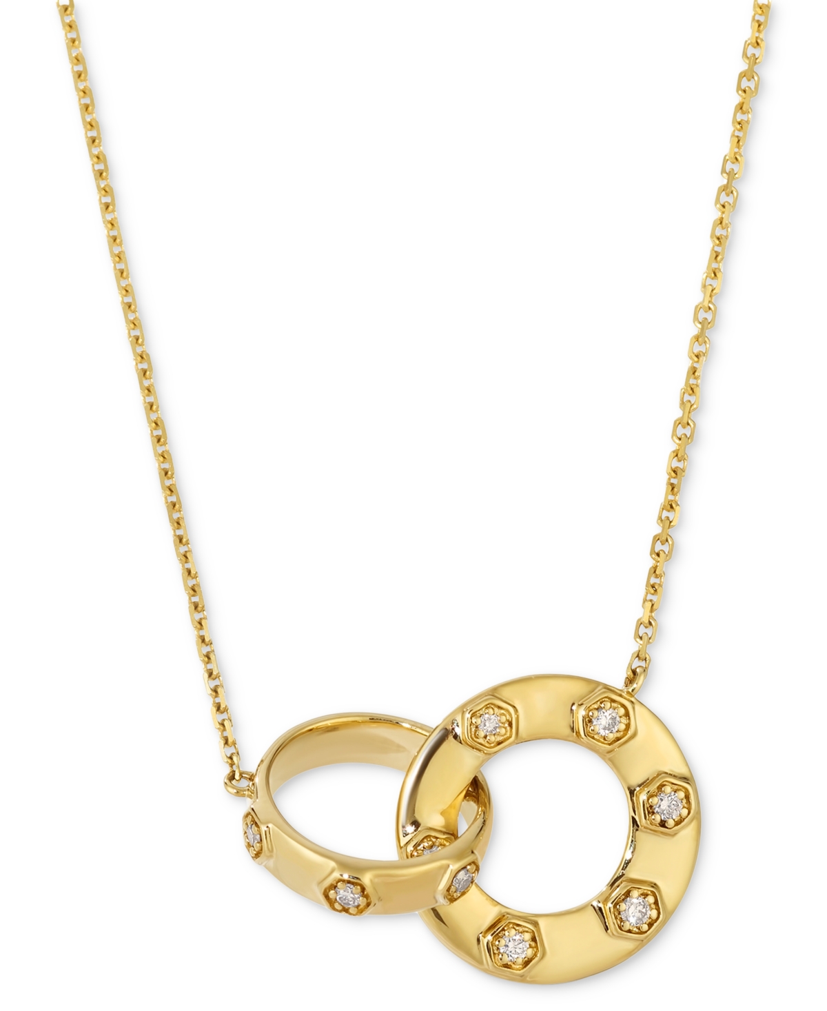 Click here for Le Vian Anywear Everywear Nude Diamond Interlockin... prices