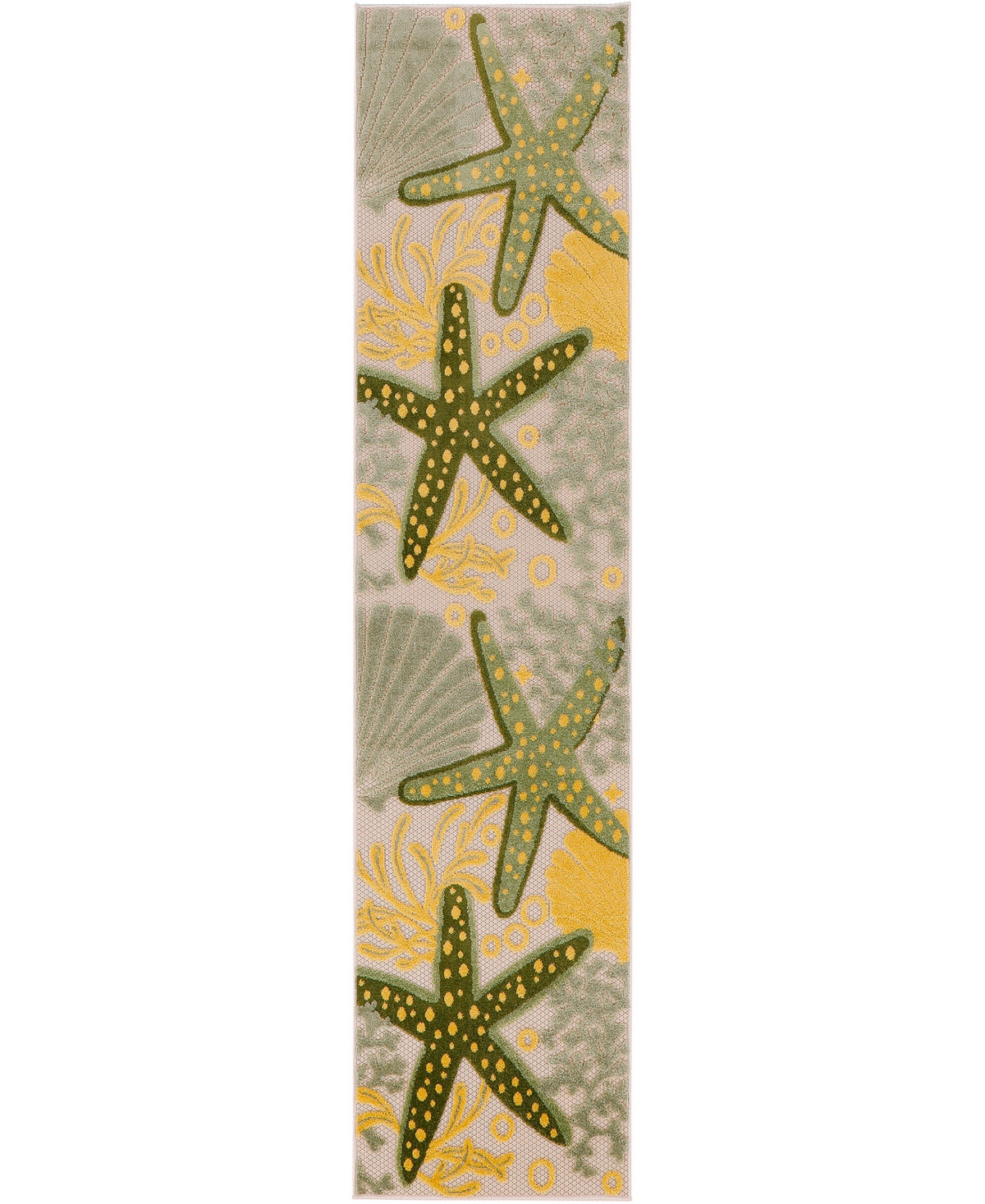 Click here for Nourison Home Aloha ALH24 23x8 Runner Area Rug - G... prices
