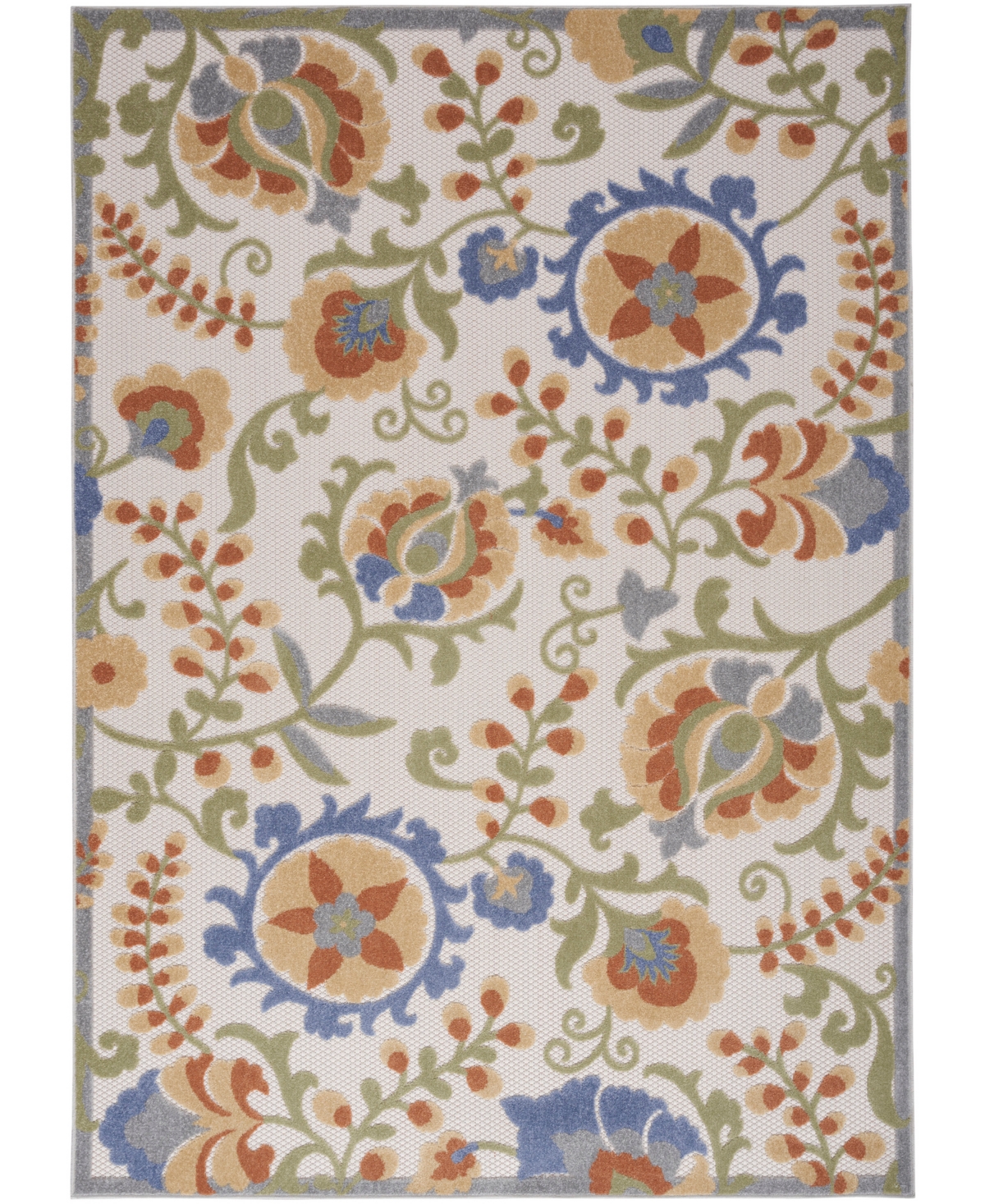 Click here for Nourison Home Aloha ALH17 36x56 Area Rug - Ivory/B... prices