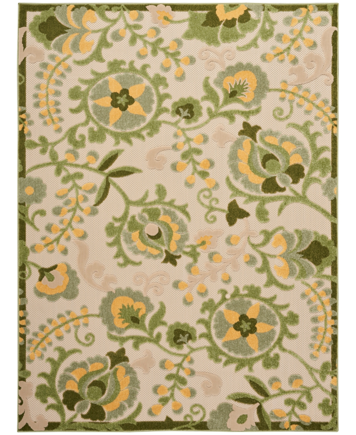 Click here for Nourison Home Aloha ALH17 36x56 Area Rug - Ivory/M... prices