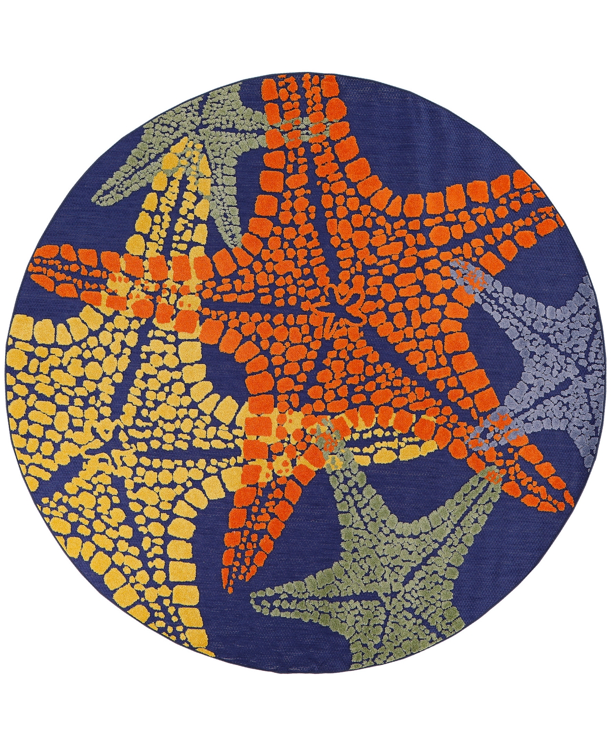 Click here for Nourison Home Aloha ALH28 710x710 Round Area Rug -... prices