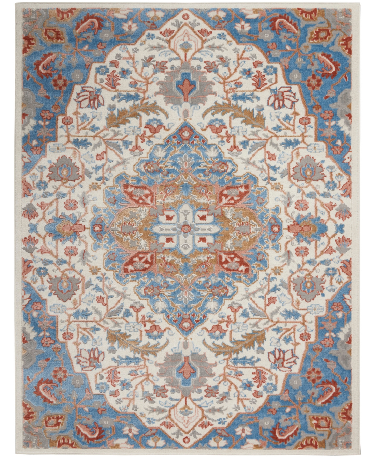 Click here for Nourison Home Elation ETN09 53x73 Area Rug - Ivory... prices