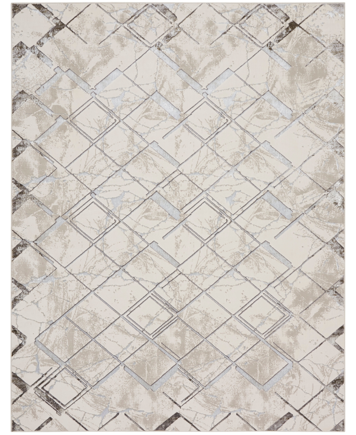 Click here for Nourison Home Glitz GLZ02 710x910 Area Rug - Ivory... prices