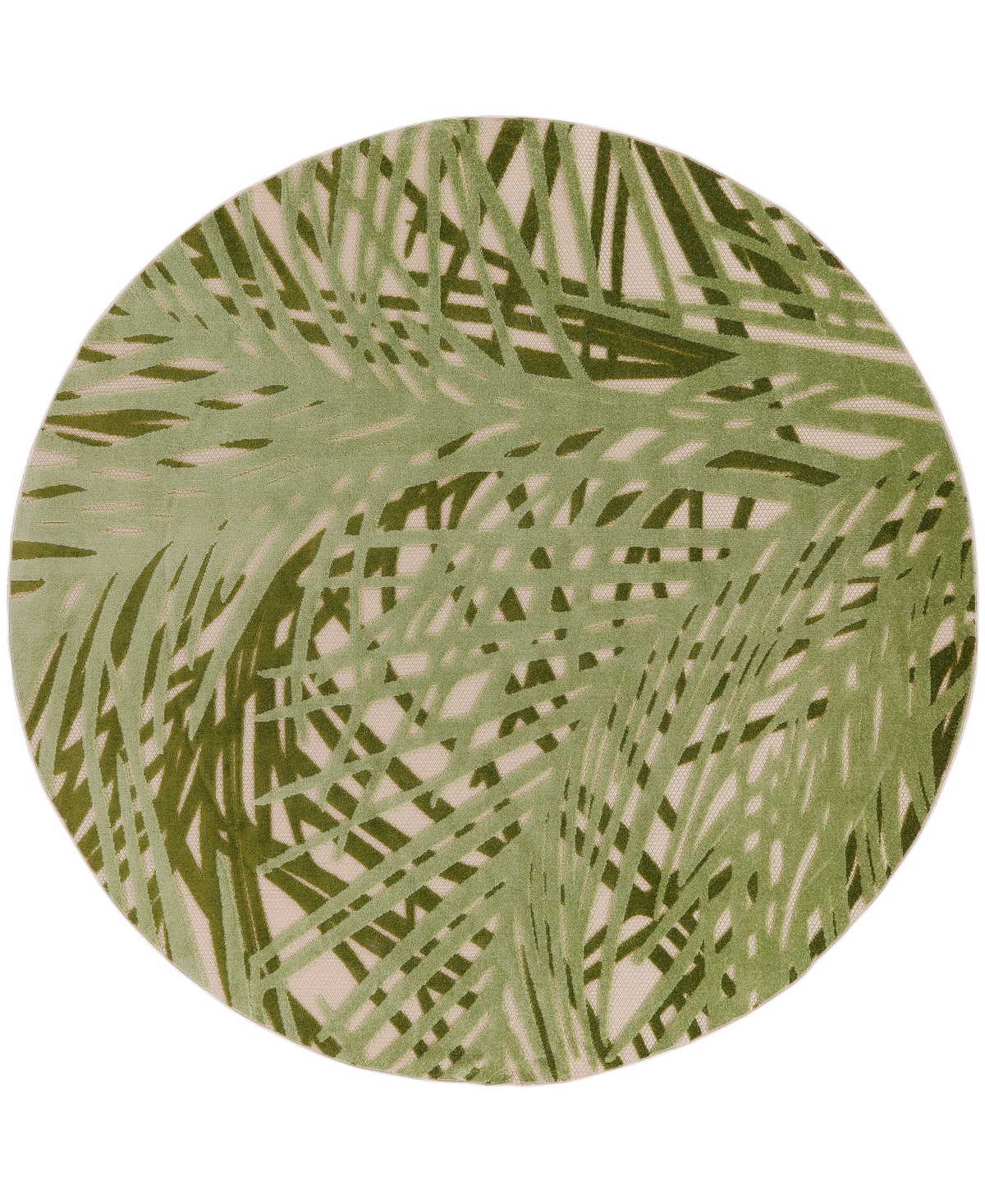 Click here for Nourison Home Aloha ALH41 53x53 Round Area Rug - I... prices