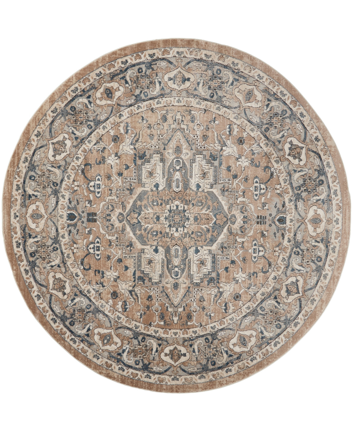 Click here for Nourison Home Quarry QUA05 710x710 Round Area Rug... prices