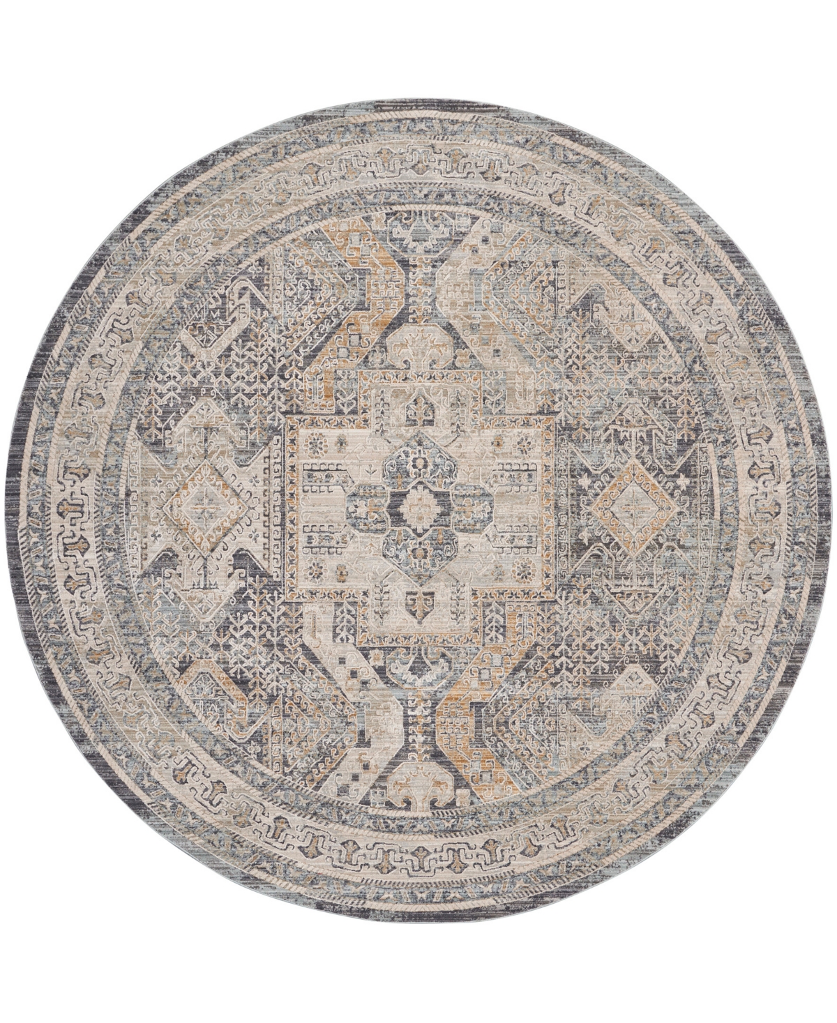 Click here for Nourison Home Lynx LNX01 710x710 Round Area Rug -... prices