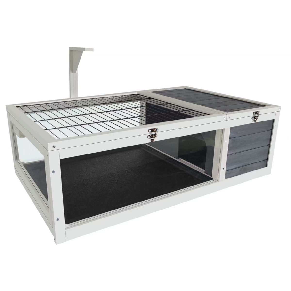 Click here for 39.5" Wood Tortoise House Indoor Turtle Habit... prices