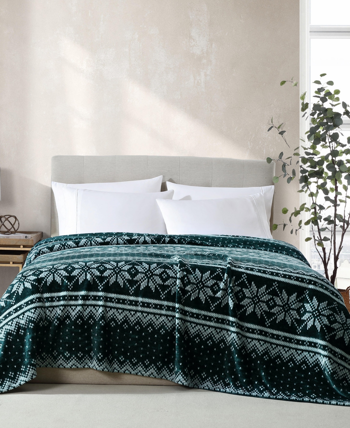 Click here for Nautica Fairisle Texture Ultra Soft Plush Fleece B... prices
