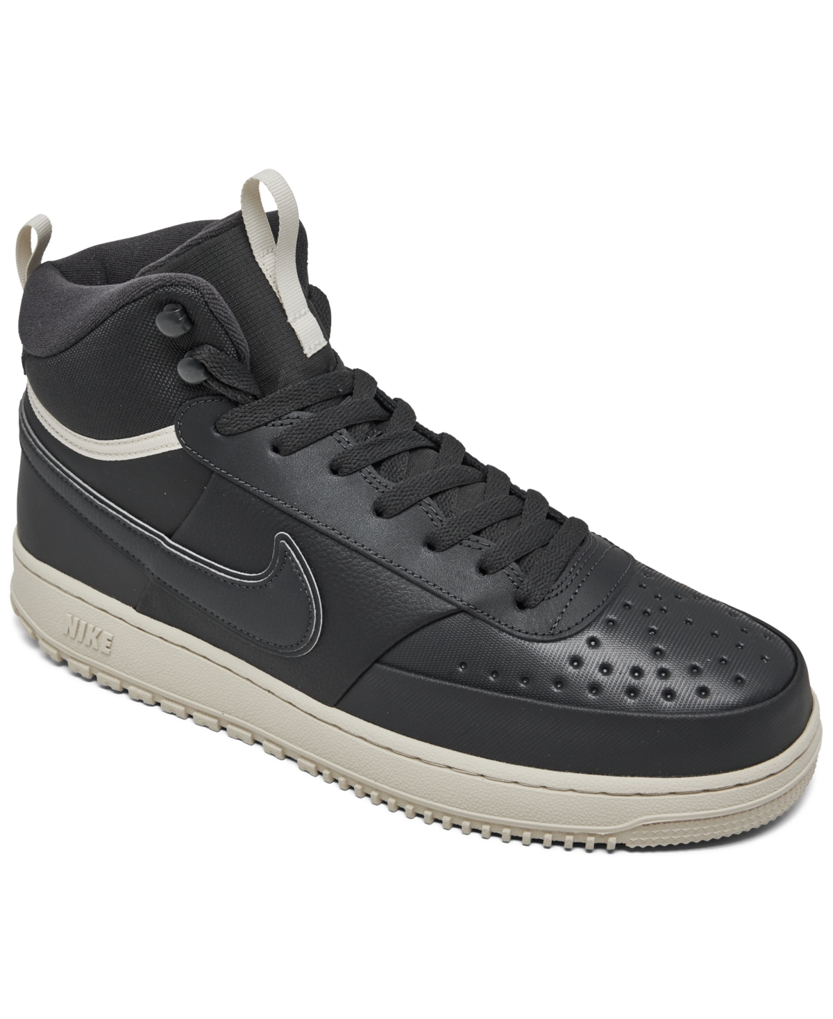 Click here for Nike Mens Court Vision Mid Winter Sneaker Boots fr... prices