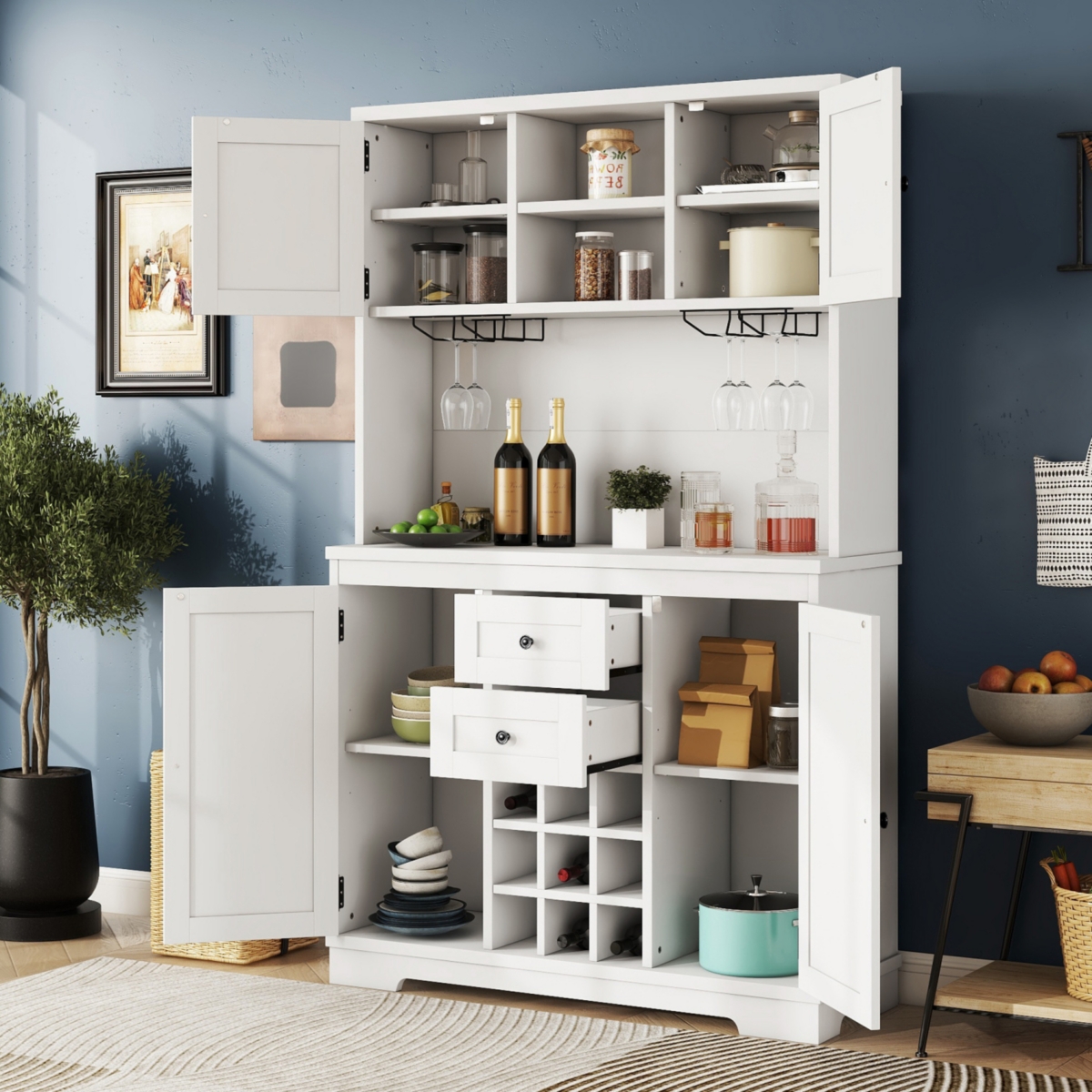 Click here for Streamdale Farmhouse Coffee & Wine Cabinet with St... prices