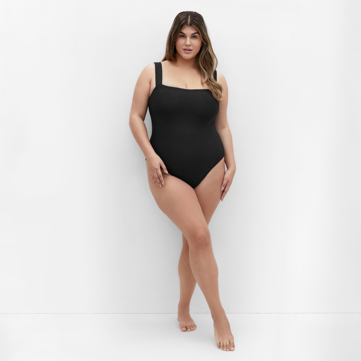 Click here for City Chic Plus Size Maui 1 Piece - Black prices