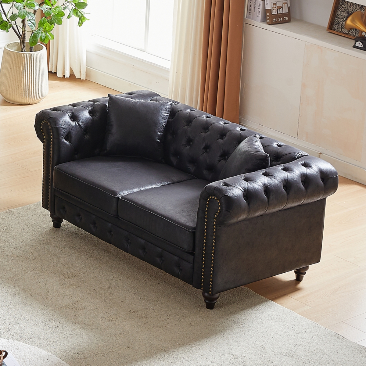 Click here for Streamdale Contemporary Chesterfield Sofa with But... prices