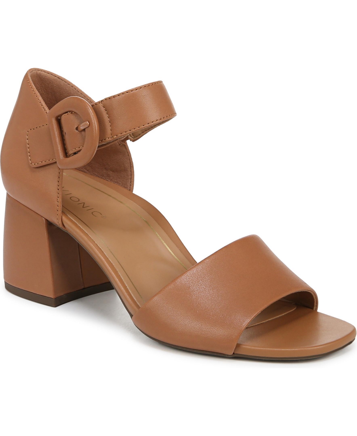 Click here for Vionic Womens Chardonnay Strappy Sandals - Camel n... prices