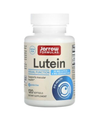 Jarrow Formulas Lutein 20 mg - 120 Softgels - Macy's