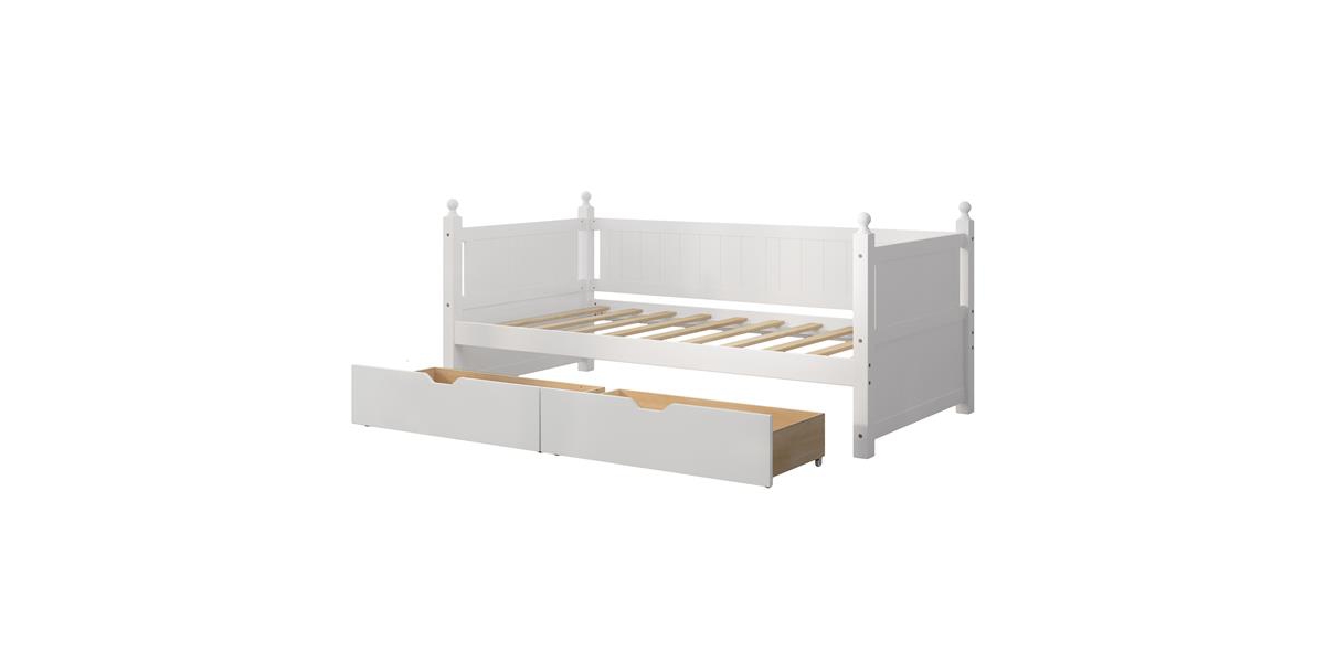 Click here for Slickblue Twin Size Solid Wood Daybed with 2 drawe... prices