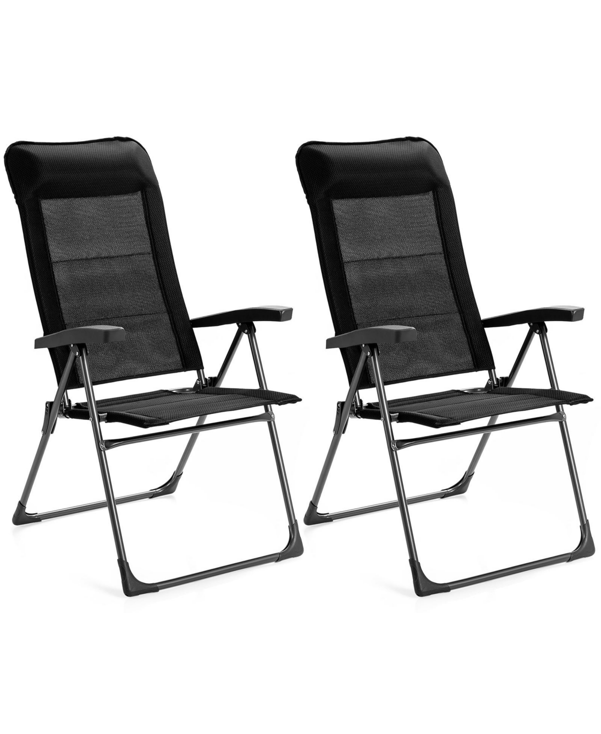 Click here for Sugift 2 Pieces Portable Patio Folding Dining Chai... prices