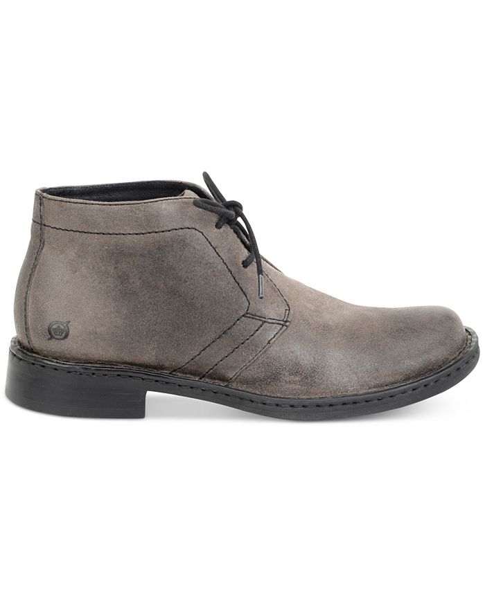 Born Men's Harrison Plain Toe Chukka Boots - Macy's