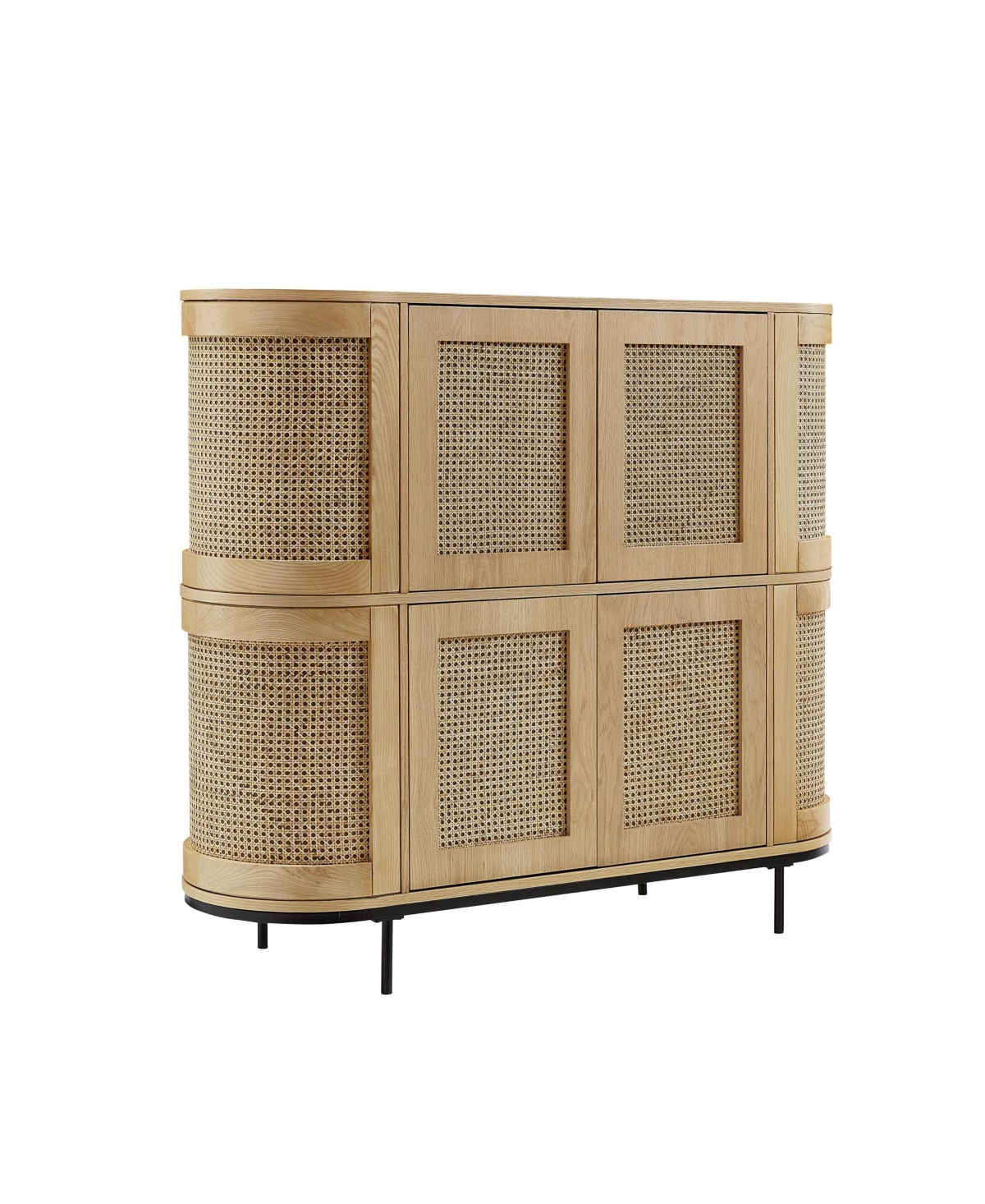 Click here for Loft Lyfe Karam Bar Cabinet/Buffet - Oak prices