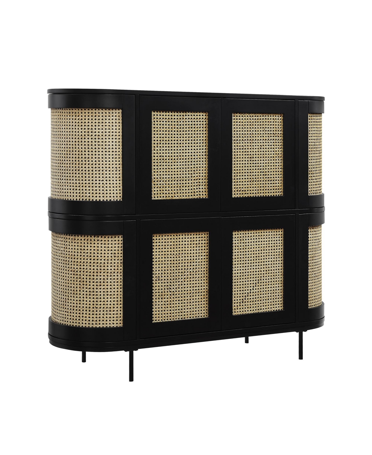 Click here for Loft Lyfe Karam Bar Cabinet/Buffet - Black prices