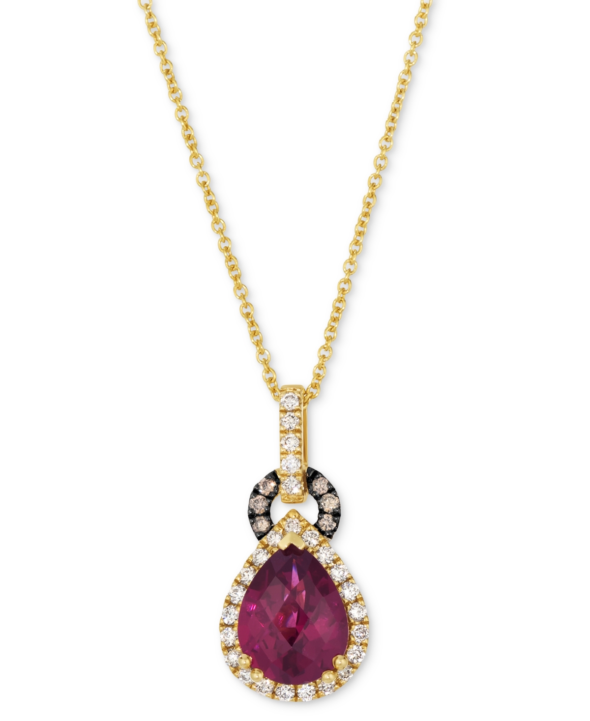 Click here for Le Vian Rhodolite (2-1/10 ct. t.w.) & Diamond (1/4... prices