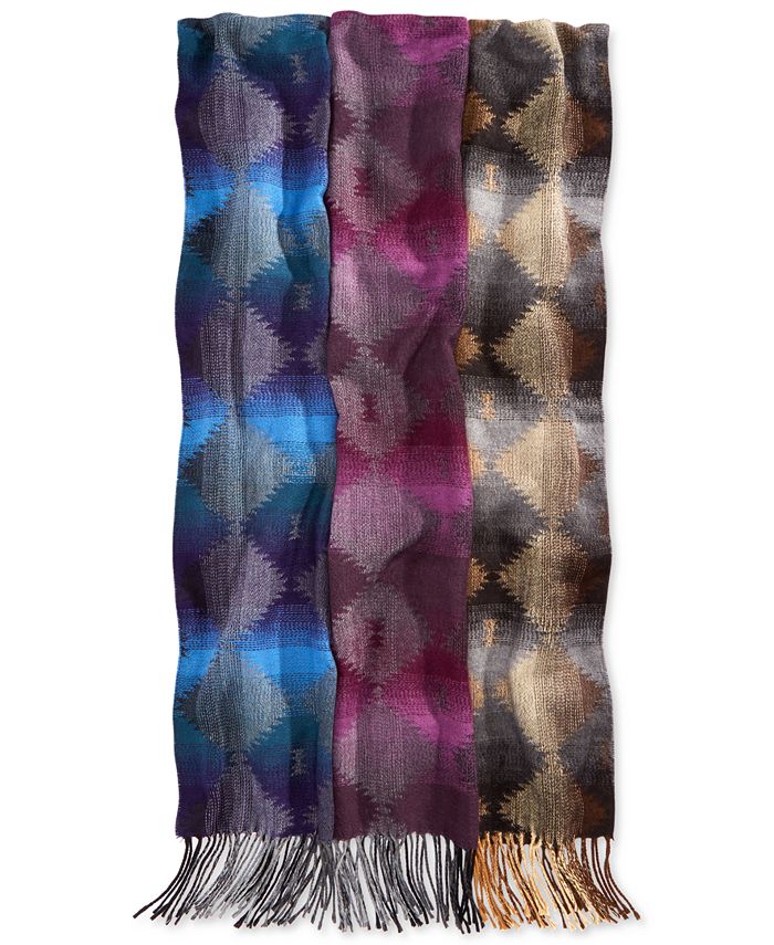 Cejon Navajo Pattern Woven Scarf - Macy's
