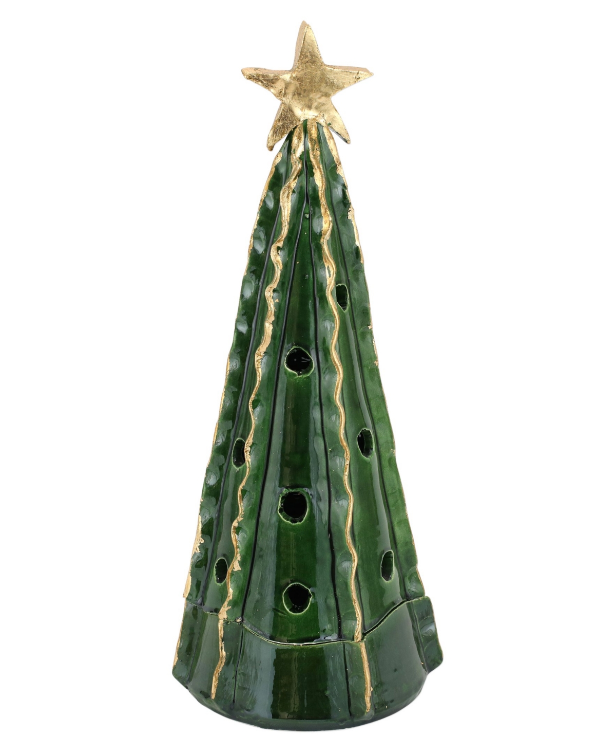 Vietri Foresta Large Tree with Ribbon & Gold Star