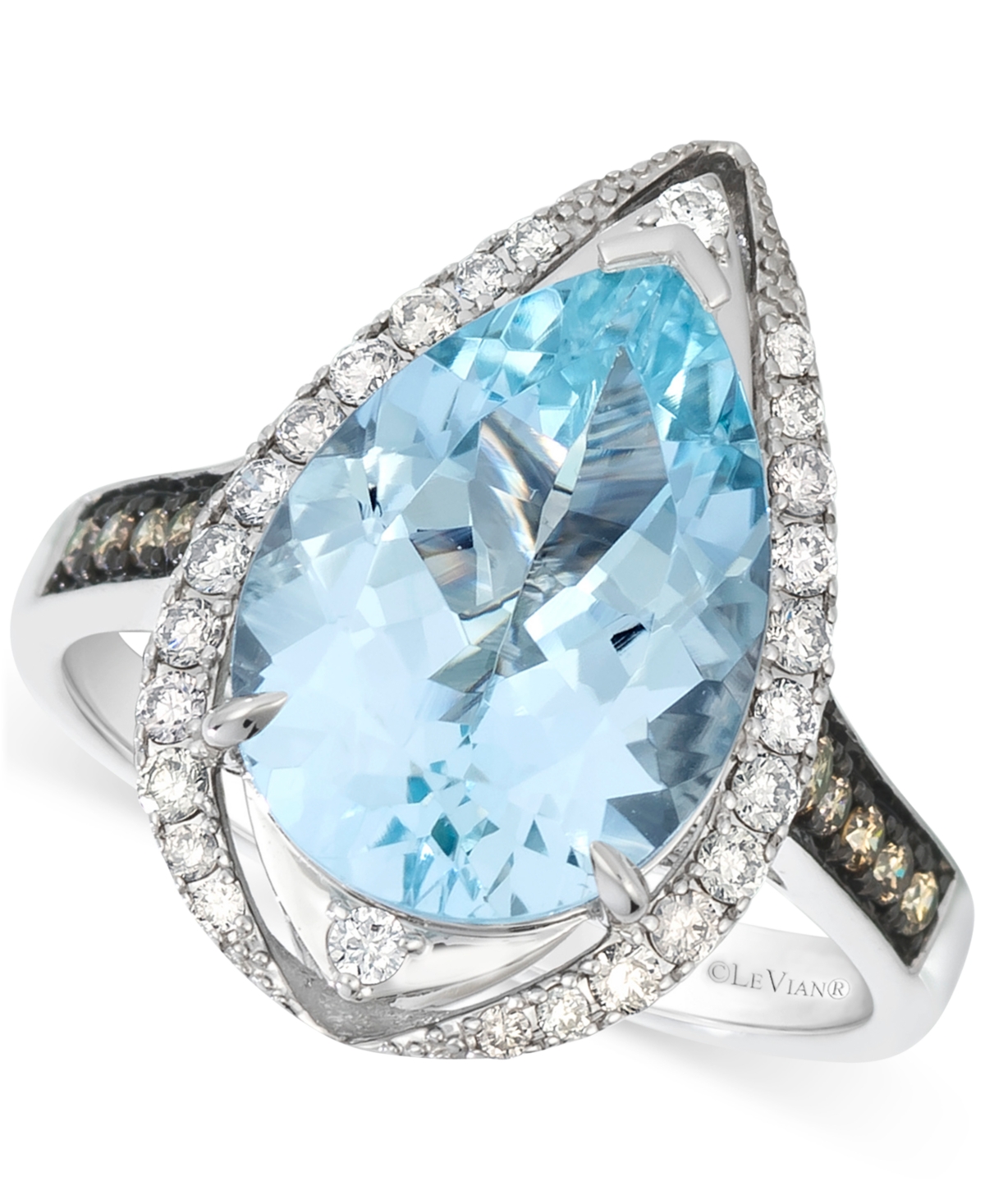 Click here for Le Vian Sea Blue Aquamarine (4-1/4 ct. t.w.) & Dia... prices