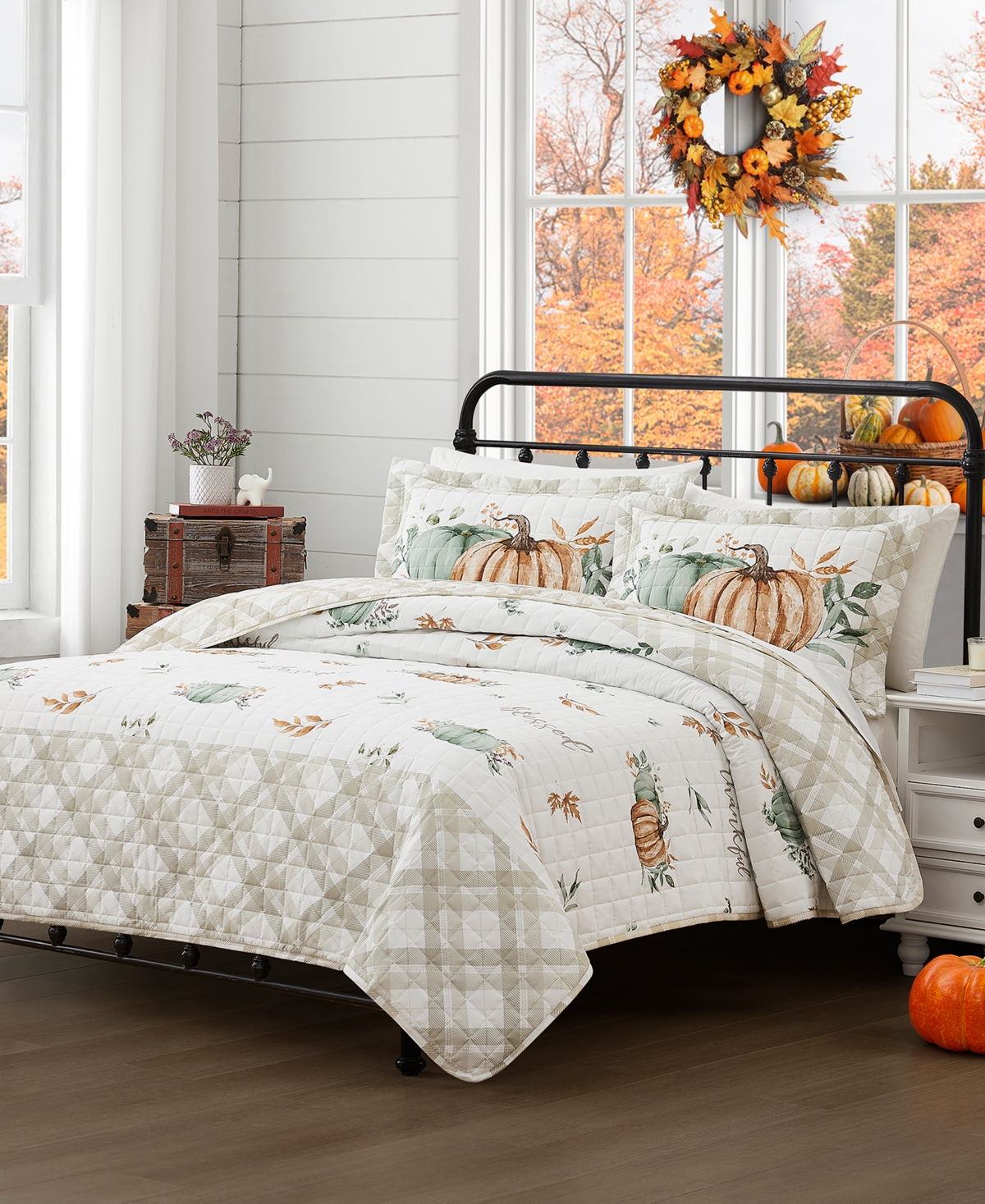 Click here for Avanti Grateful Patch Reversible 3-Pc. Quilt Set... prices