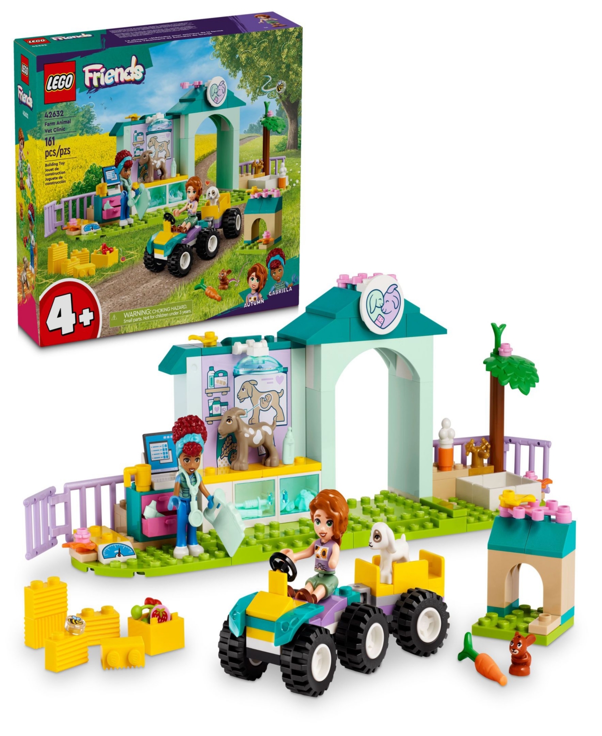 Click here for Lego Friends Farm Animal Vet Clinic Pretend Play T... prices