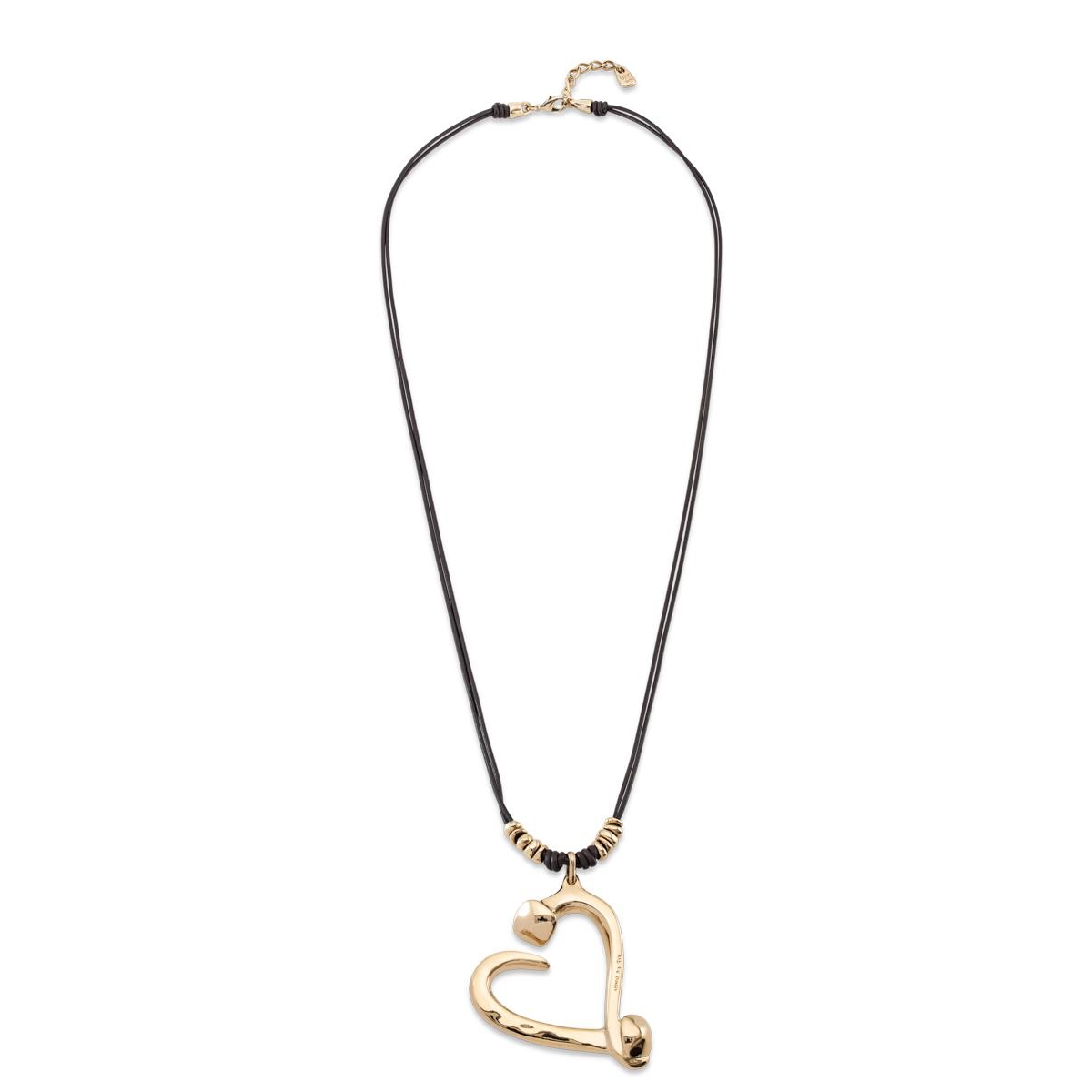 Click here for UNOde50 Metal Alloy and Big Central Heart Necklace... prices