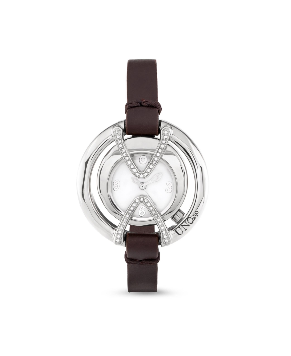 Click here for UNOde50 Sterling Silver-Plated Metal Topaz Black L... prices