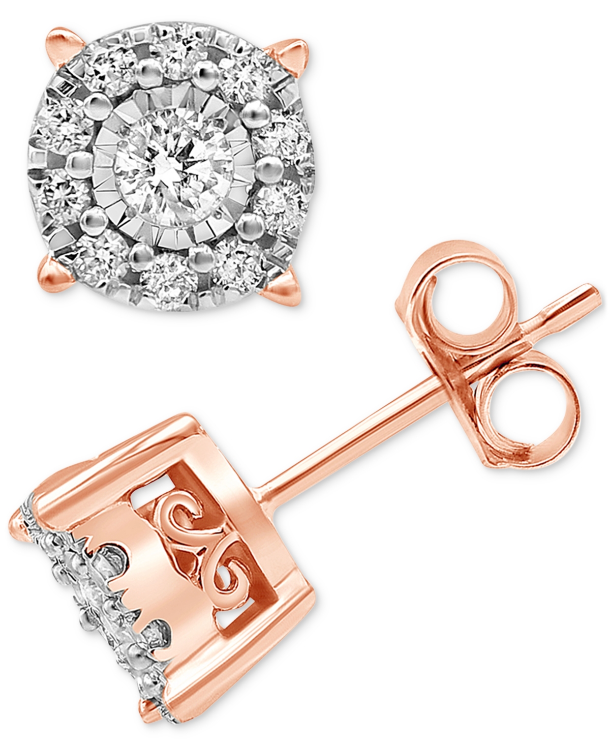Click here for Diamond Stud Earrings (1/3 ct. t.w.) in 14K White... prices
