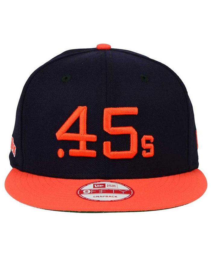 New Era Houston Colt .45s 2-Tone Link Cooperstown 9FIFTY Snapback Cap ...