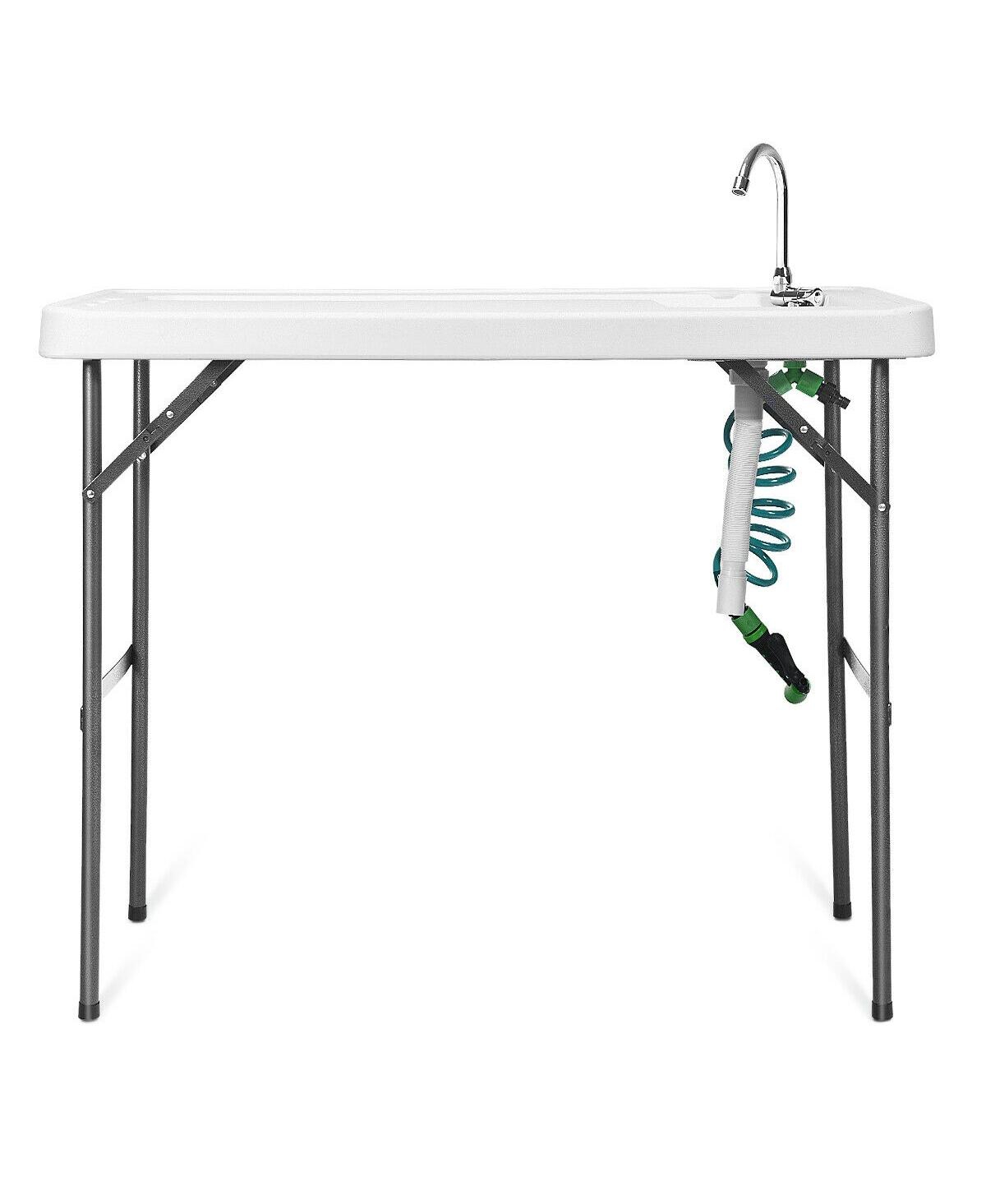 Click here for Sugift Folding Cleaning Sink Faucet Cutting Campin... prices