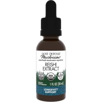 Host Defense Reishi Extract - Heart & Immune Health Support Supplement ...