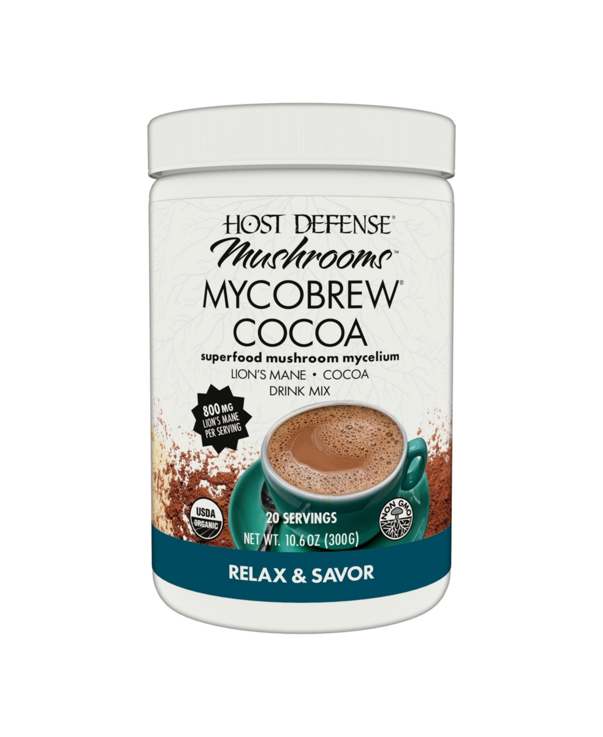 Click here for Host Defense MycoBrew Cocoa - Cocoa Powder Drink M... prices
