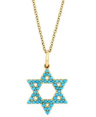Macy's star of david necklace store
