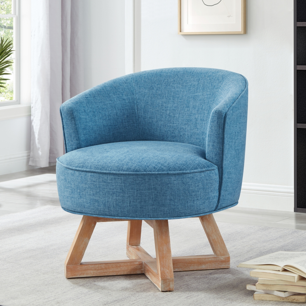 Click here for Streamdale Furniture Swivel chair with cross-shape... prices